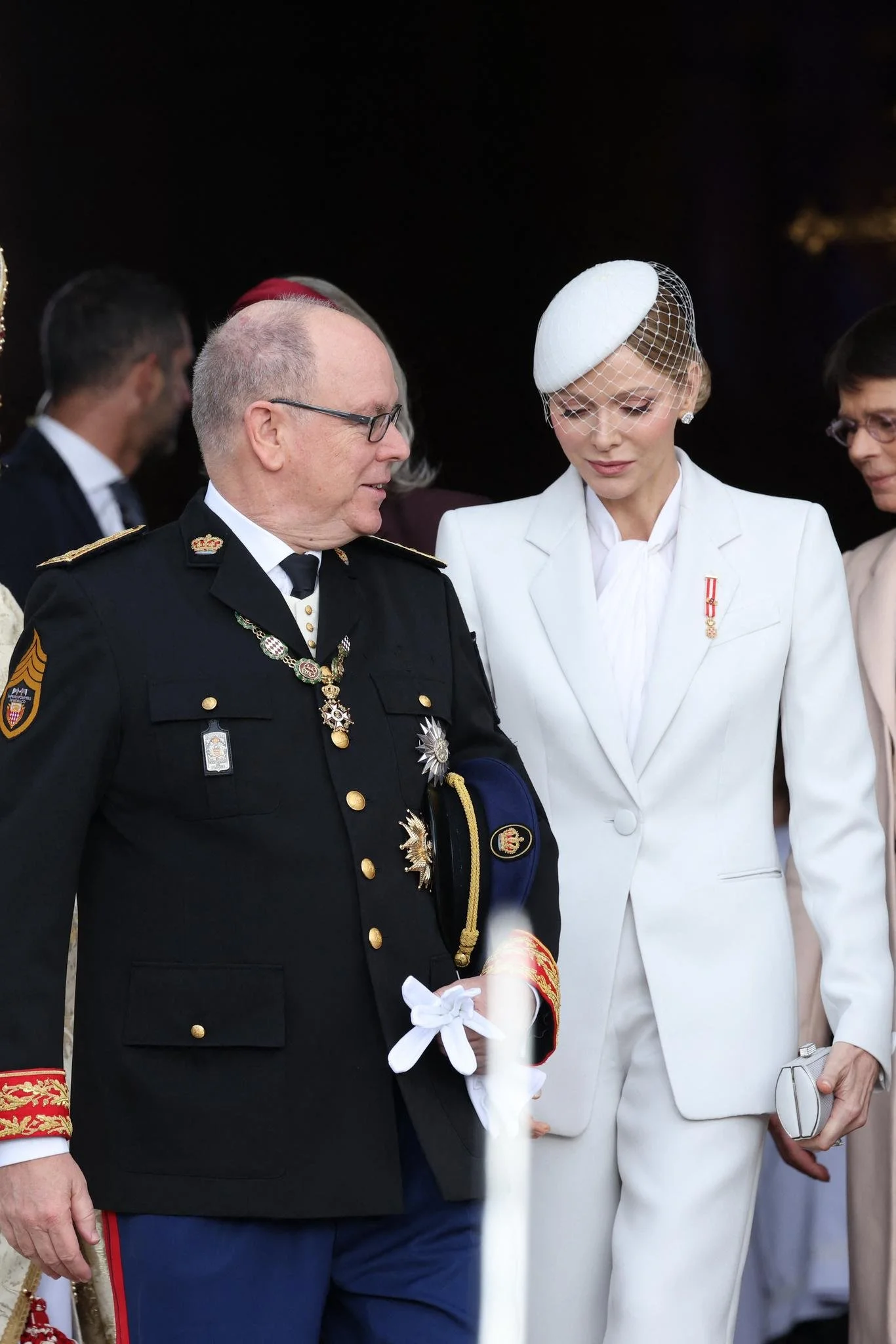 The Prince and Princess of Monaco Attend National Day 2025 Celebrations ...