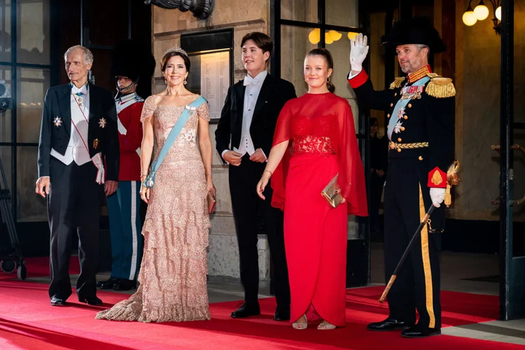 The Crown Prince and Crown Princess of Denmark Attend Gala Performance ...