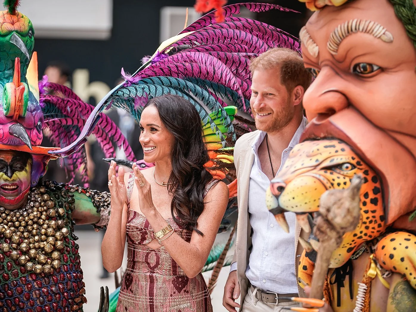 The Duke and Duchess of Sussex Visit Centro Nacional de las Artes Delia ...