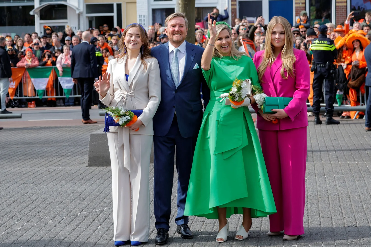 The King and Queen of the Netherlands Celebrate Koningsdag 2023 in ...