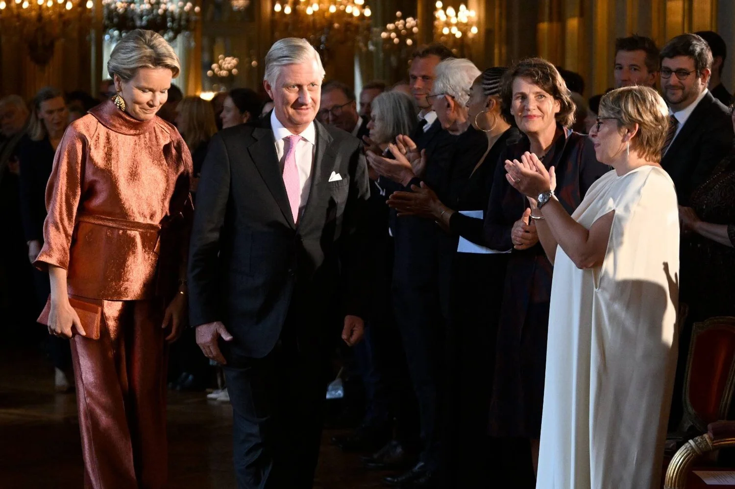 The King and Queen of the Belgians Present the King's Dutch Literature ...