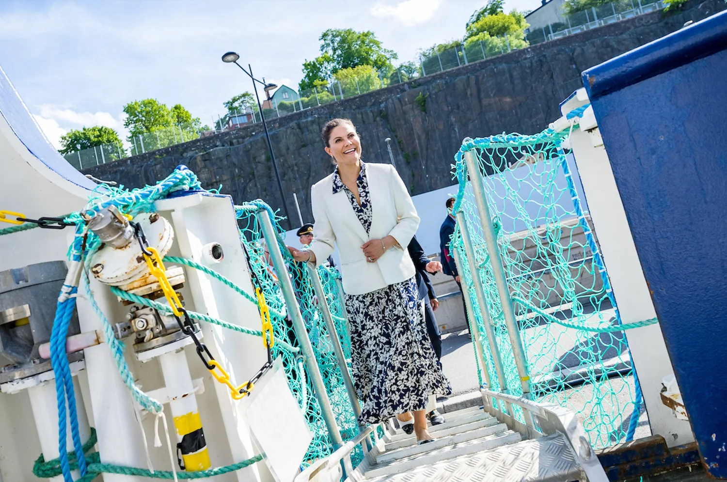 Crown Princess Victoria Visits Research Vessels at Stadsgårdshamnen ...