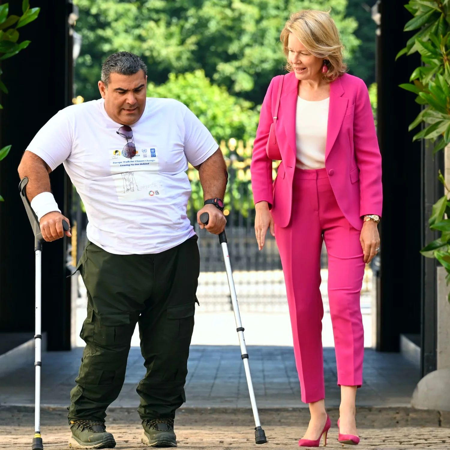 Queen Mathilde Receives UNDP Delegation — Royal Portraits Gallery