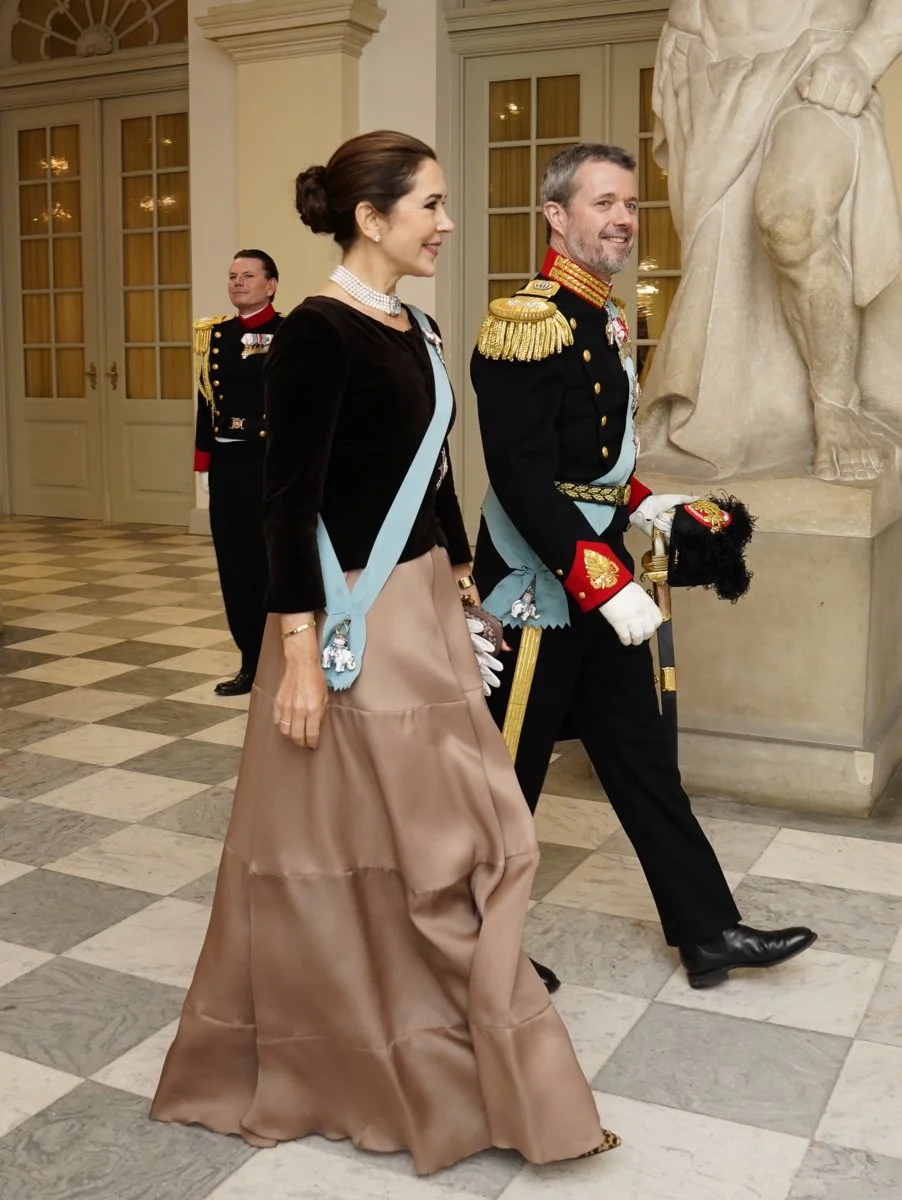 The Crown Prince and Crown Princess of Denmark Attend 2024 New Year's ...