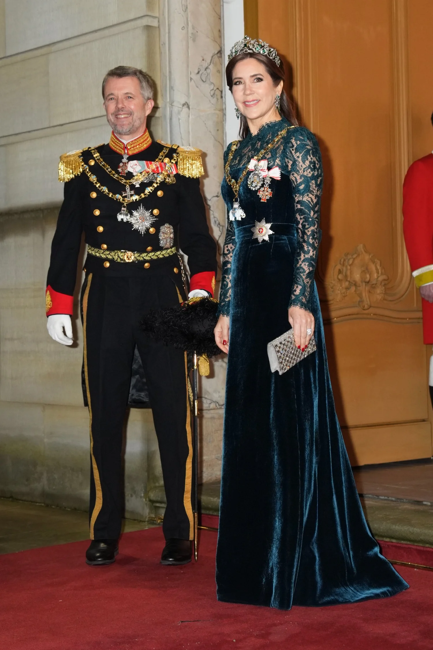 The King and Queen of Denmark Attend New Year's Reception 2025 — Royal ...