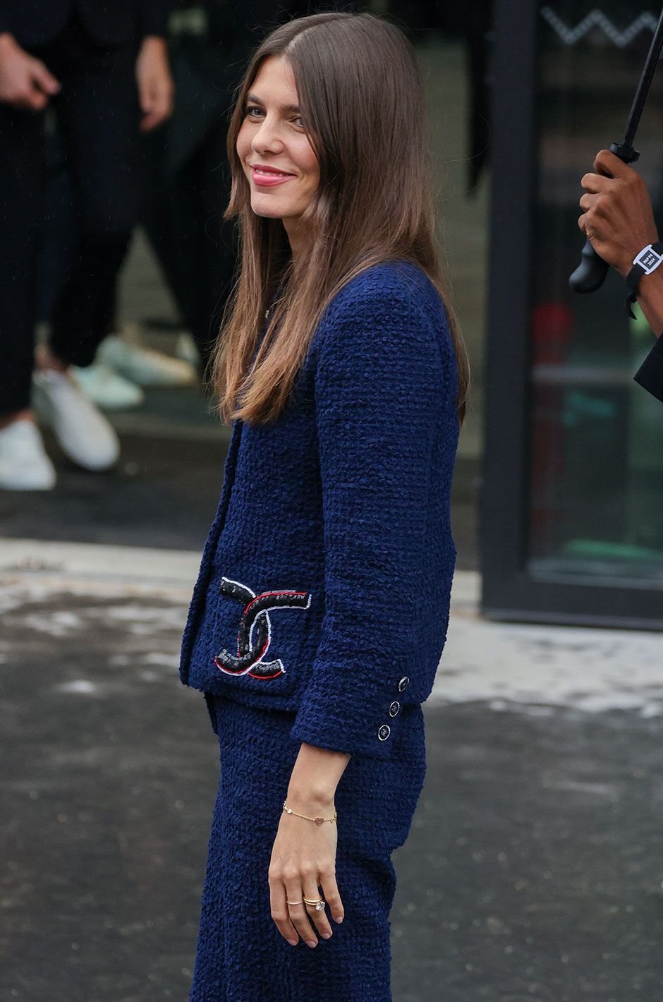 Charlotte Casiraghi Attends Chanel Spring/Summer 2024 Show in Paris ...