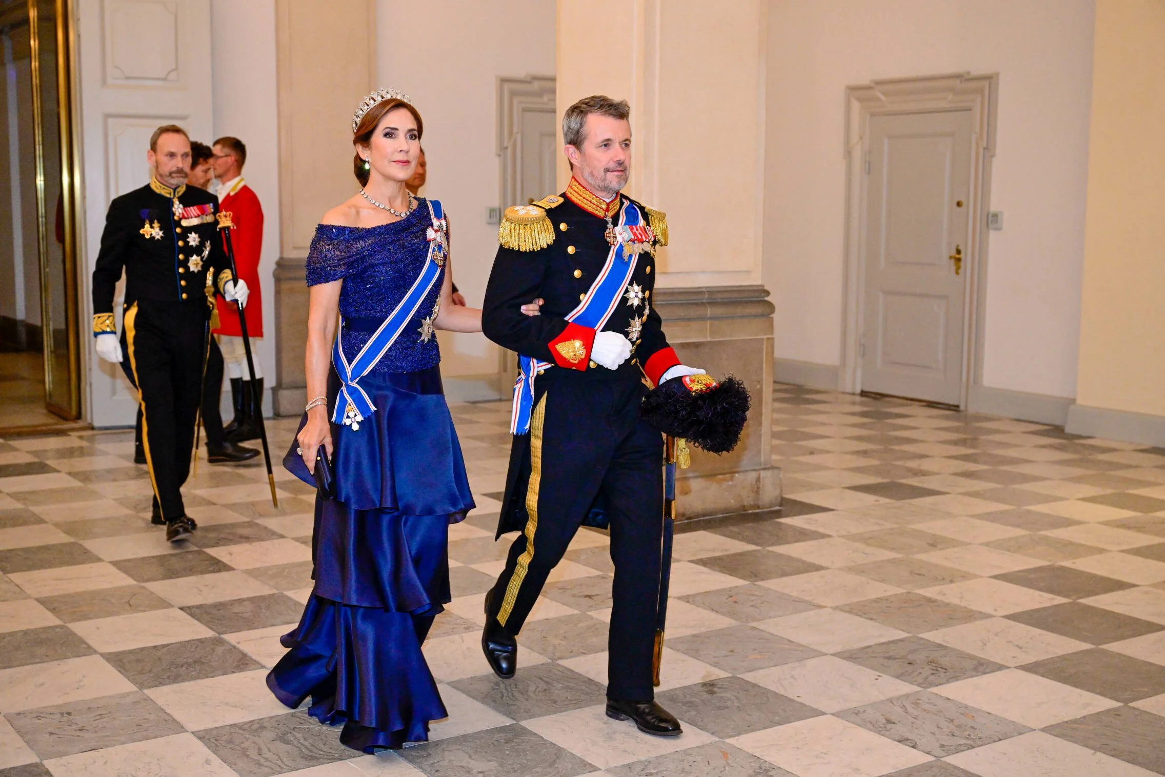The King and Queen of Denmark Host State Banquet in Honour of the ...
