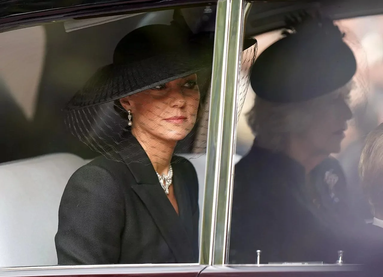 The Princess of Wales Attends The State Funeral of Queen Elizabeth II ...