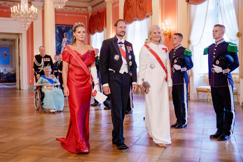 Princess Ingrid Alexandra Attends State Banquet Held for the President ...