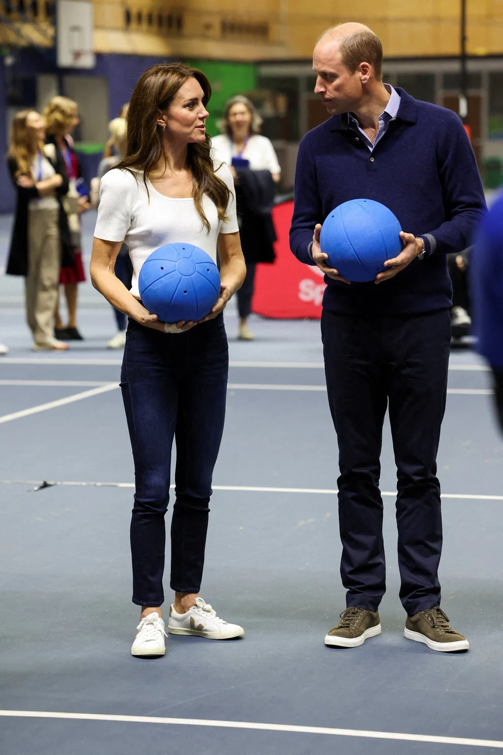 The Prince and Princess of Wales Visit Bisham Abbey National Sports ...