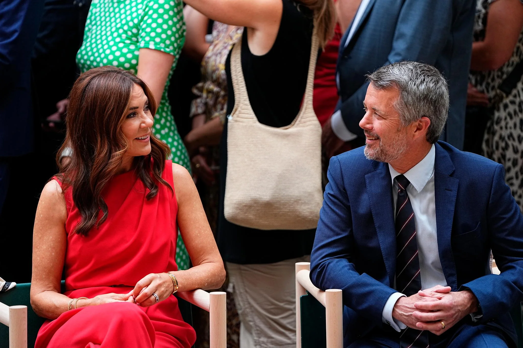 The King and Queen of Denmark Open the Danish Pavilion at the House of ...