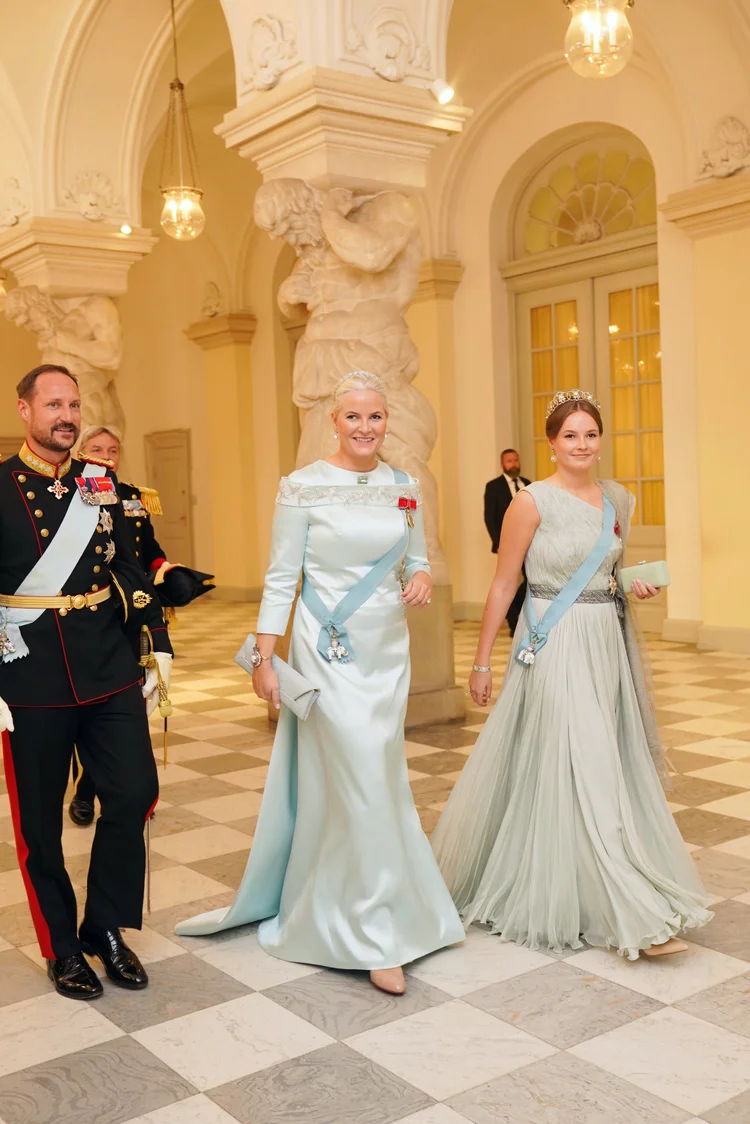 The Crown Prince and Crown Princess of Norway and Princess Ingrid ...