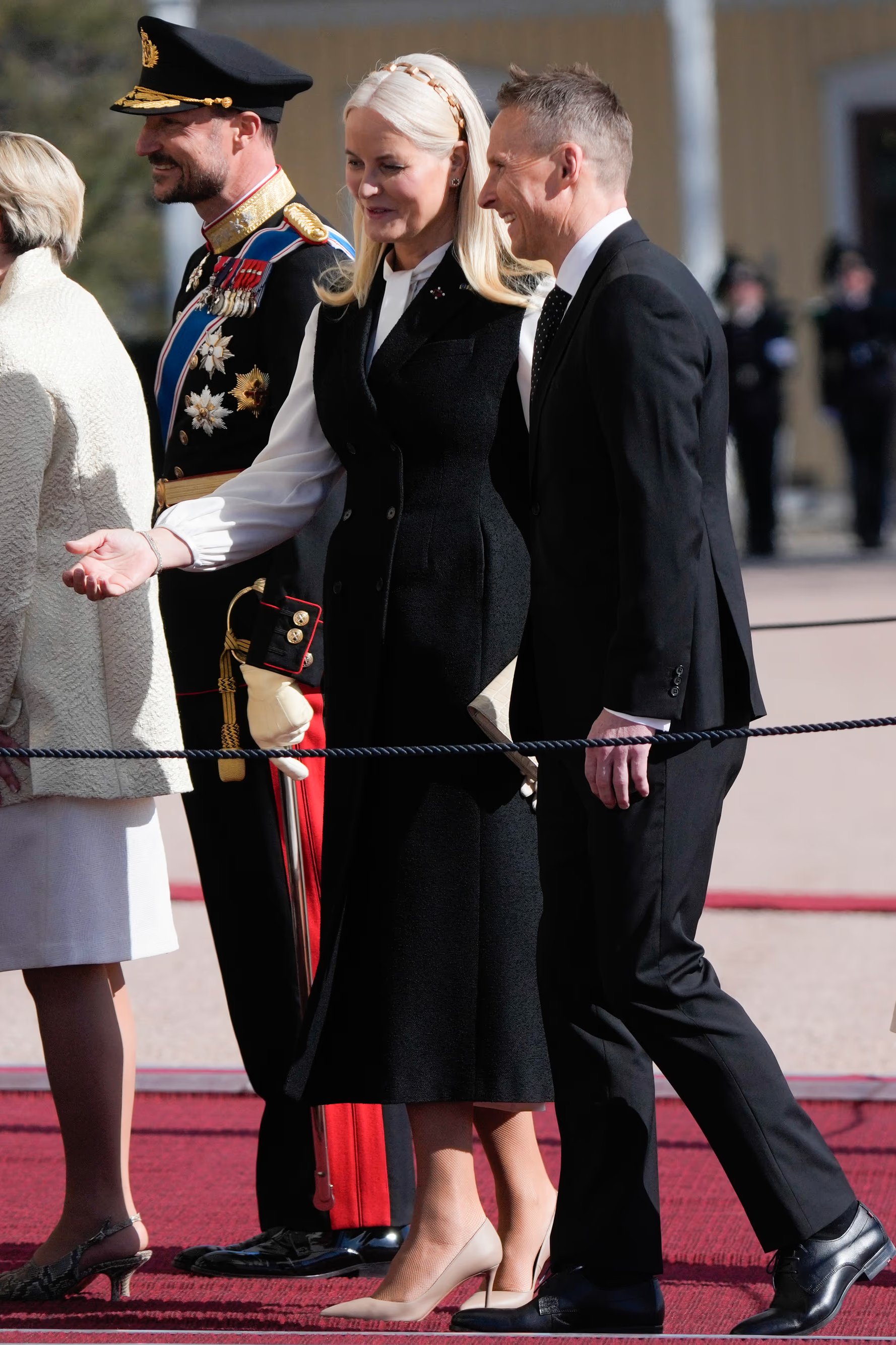 The Crown Prince and Crown Princess of Norway Attend the Welcoming ...
