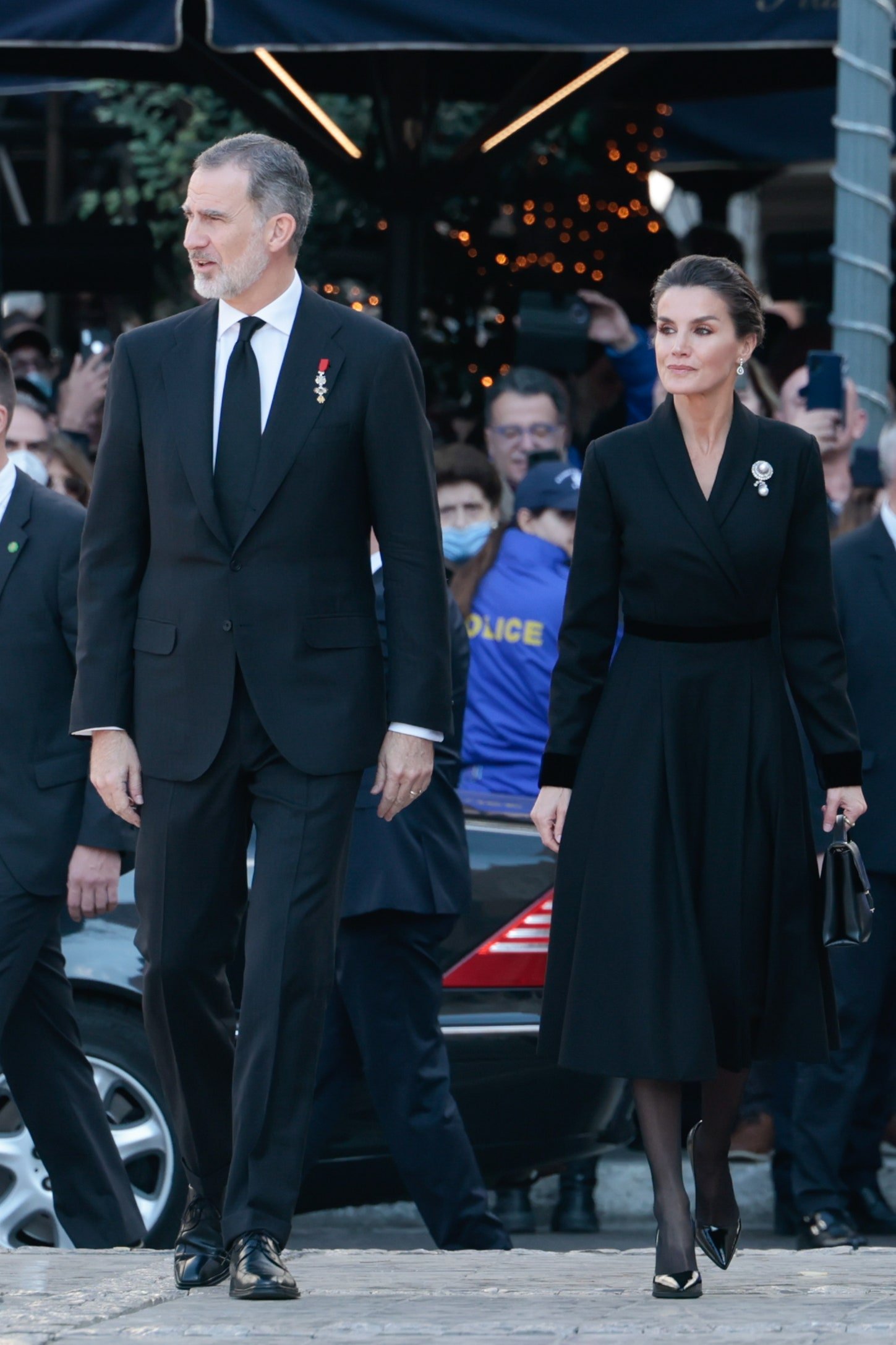 The King and Queen of Spain Attend Funeral of King Constantine II ...