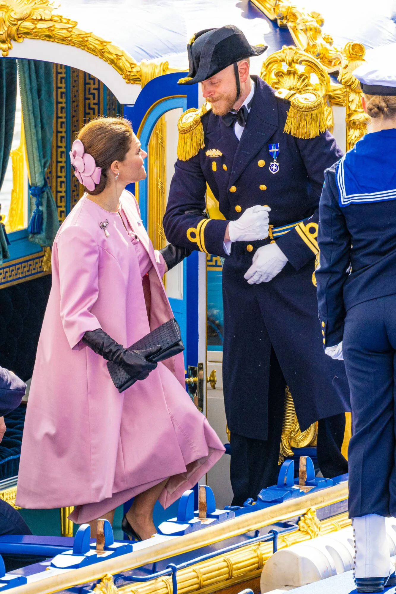 Crown Princess Victoria Welcomes the King and Queen of Denmark for ...