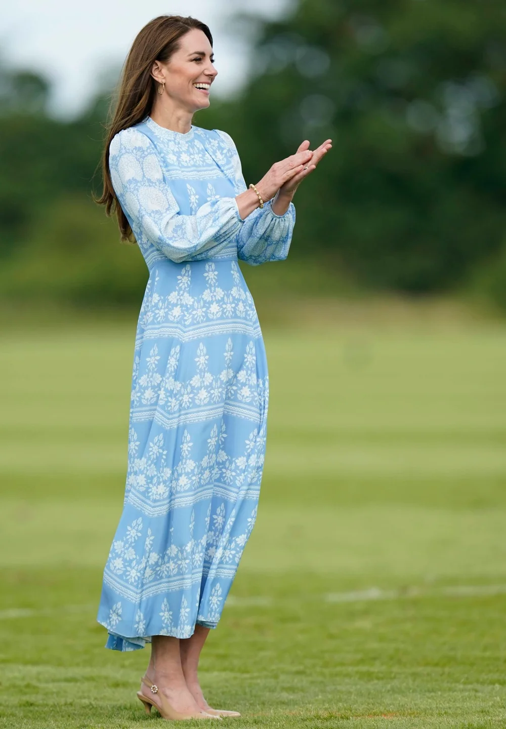 The Princess of Wales Attends Out-Sourcing Inc. Royal Charity Polo Cup ...