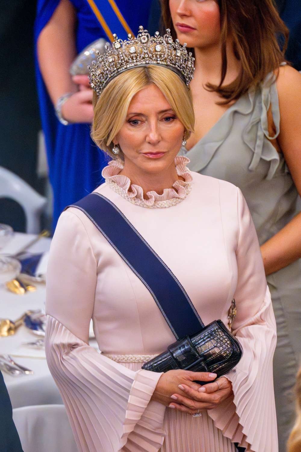 The Crown Prince and Crown Princess of Greece Attend Prince Christian's ...
