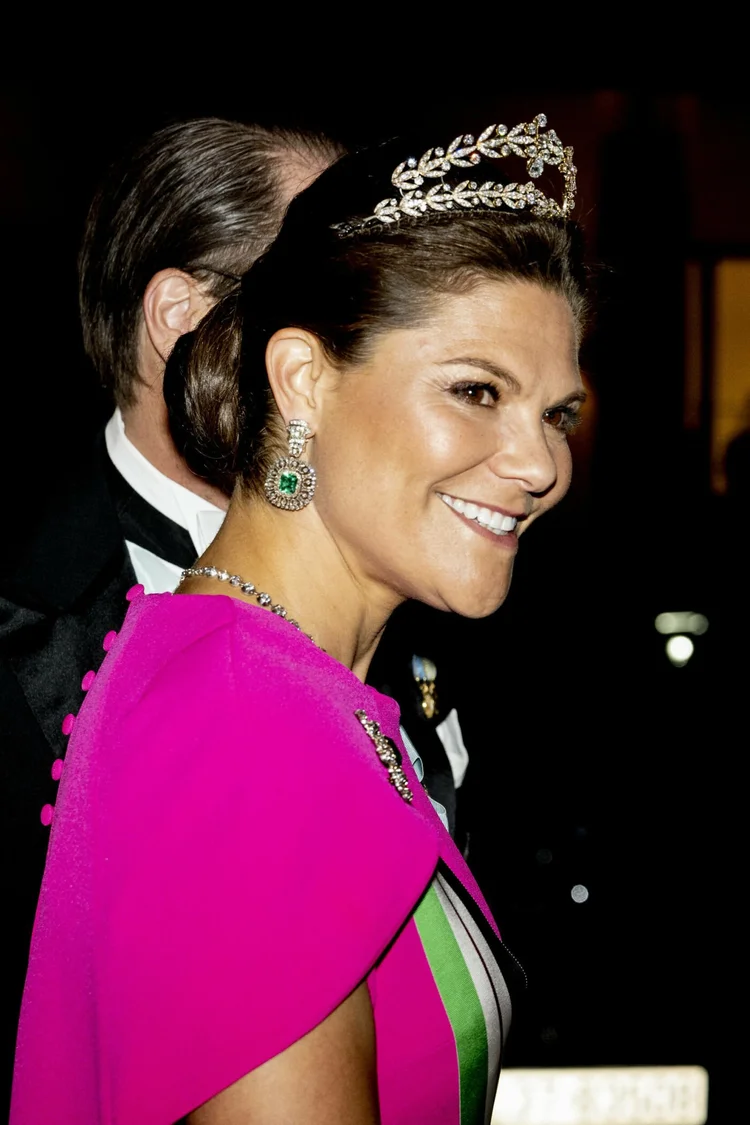 Crown Princess Victoria Attends Wedding Banquet of the Crown Prince and ...