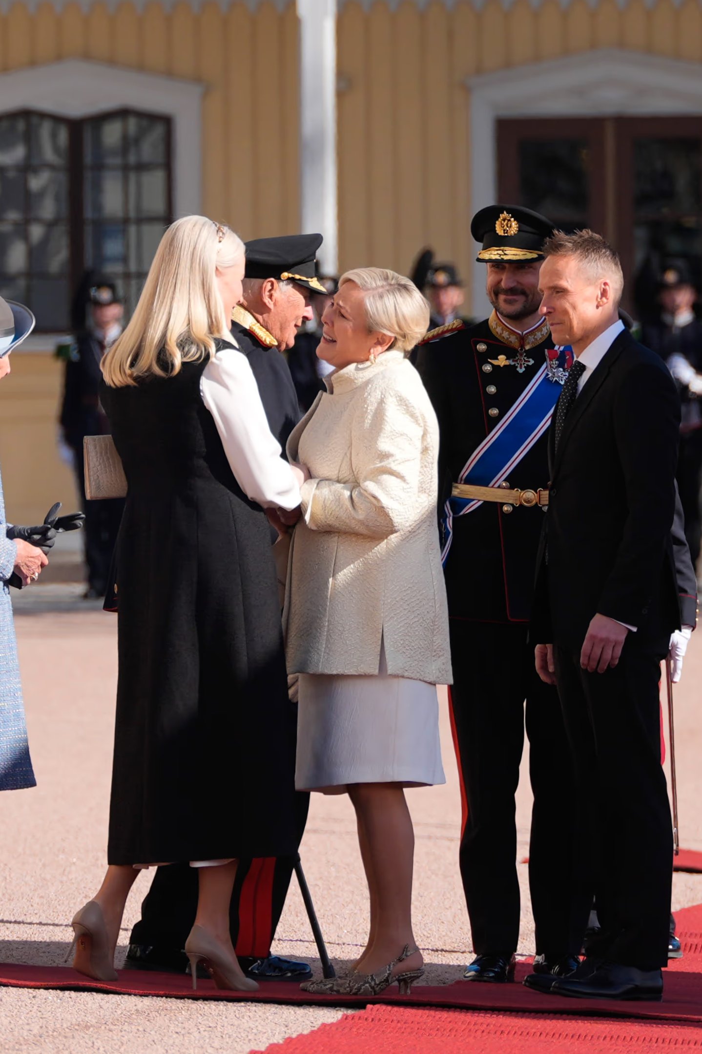 The Crown Prince and Crown Princess of Norway Attend the Welcoming ...