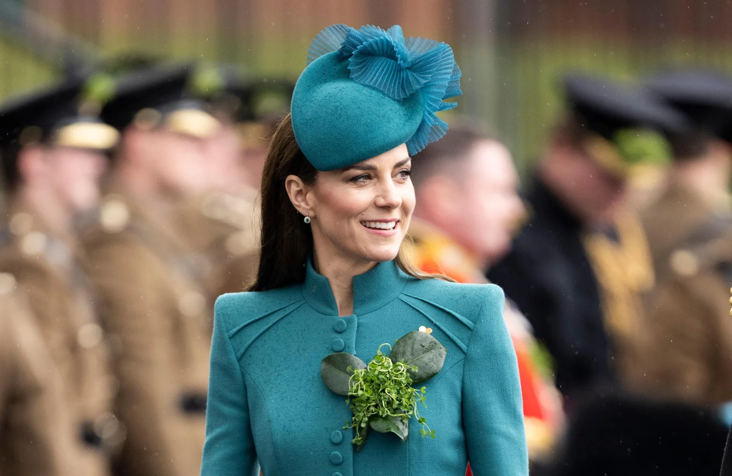 The Prince and Princess of Wales Attend St. Patrick's Day Parade 2023 ...