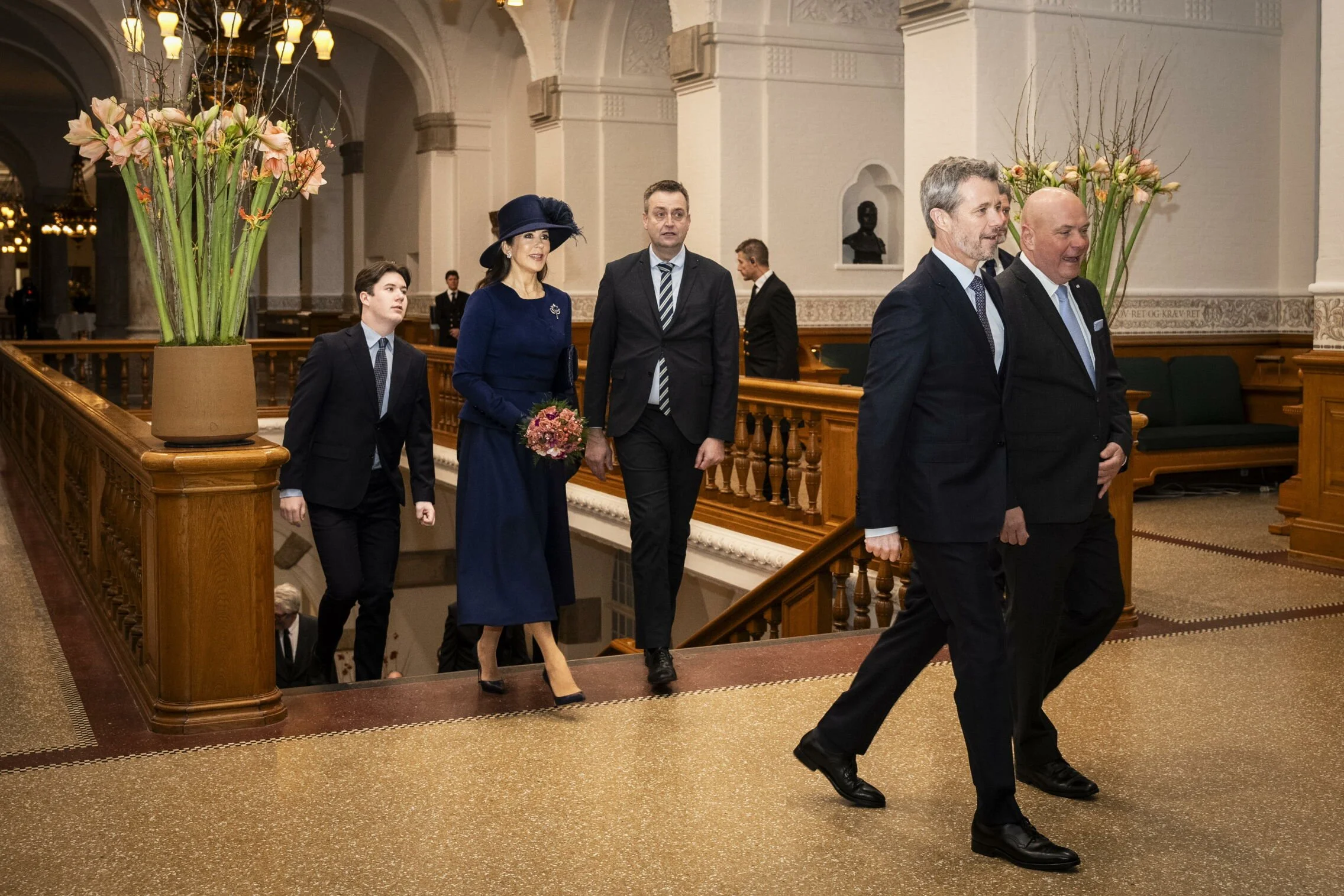 The King and Queen of Denmark Attend Parliament's Celebration for the ...