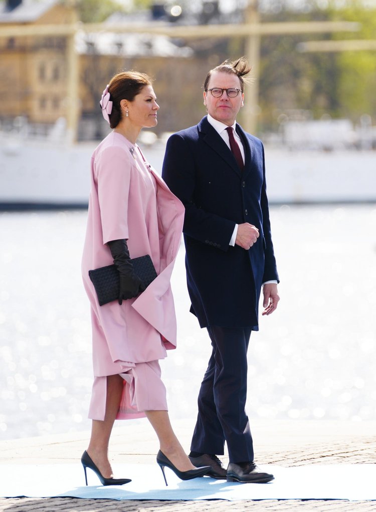 Crown Princess Victoria Welcomes the King and Queen of Denmark for ...