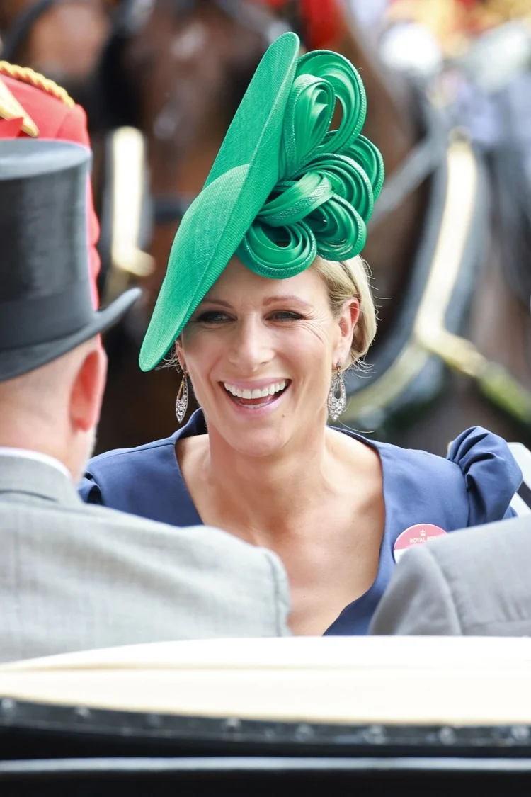 Zara Tindall Attends Royal Ascot 2023 Day 2 — Royal Portraits Gallery