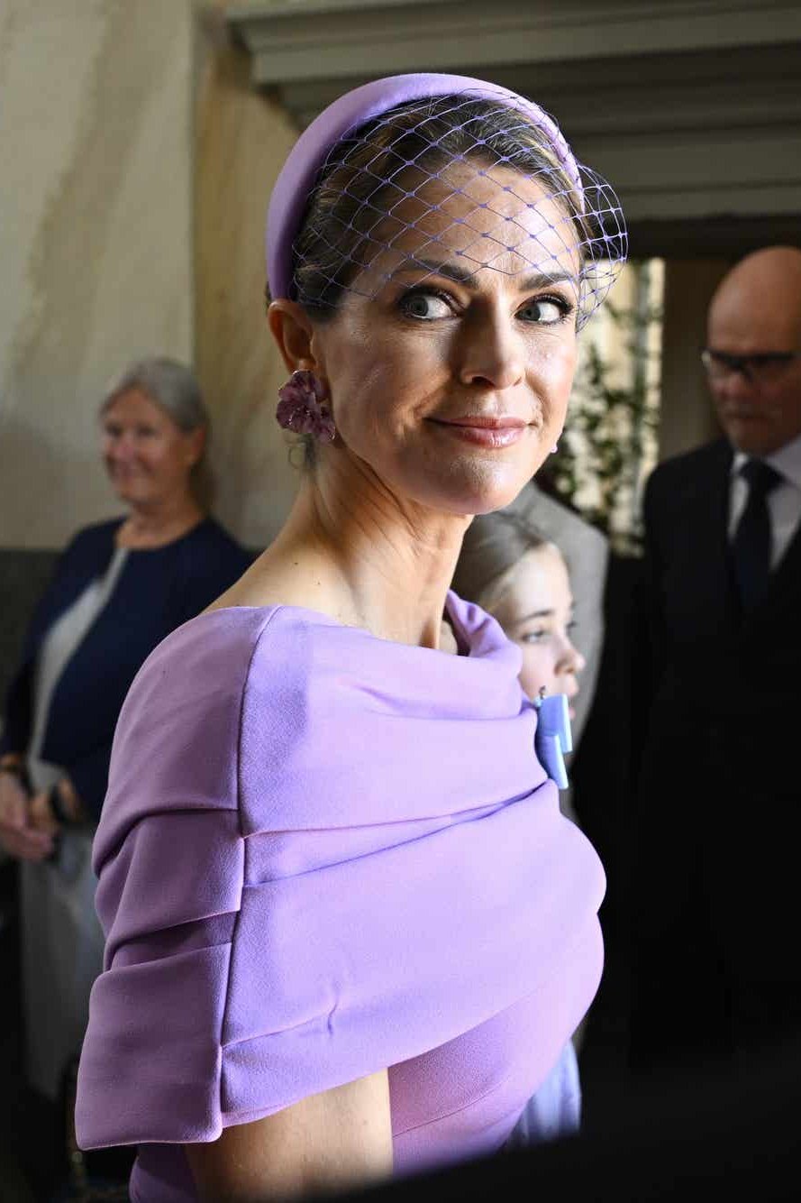 Princess Madeleine of Sweden Attends Christening of Princess Ines ...