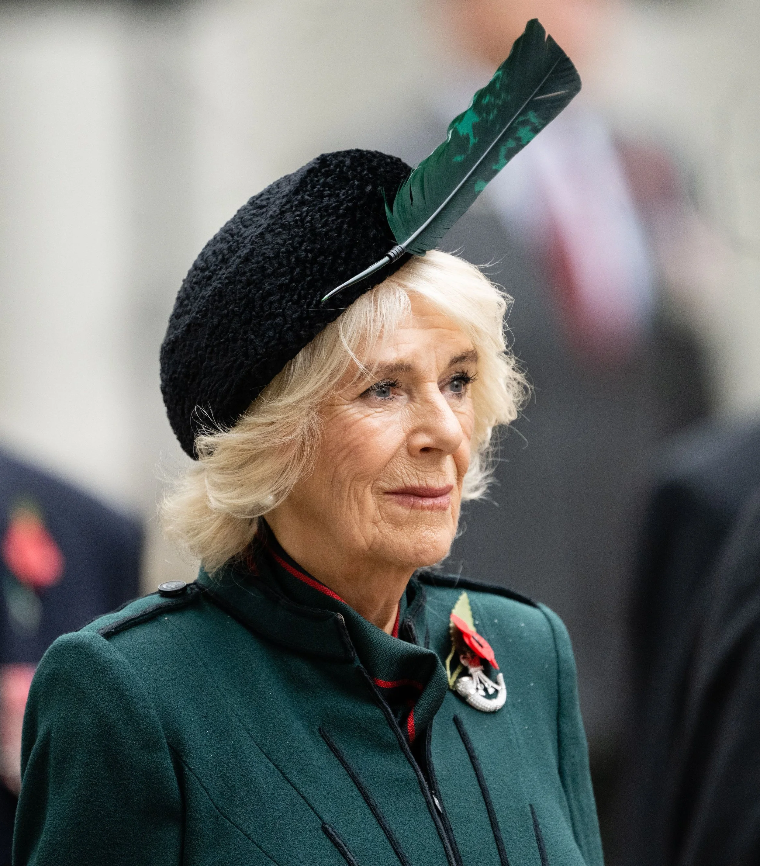 Queen Camilla Attends The 94th Year of The Field of Remembrance — Royal ...