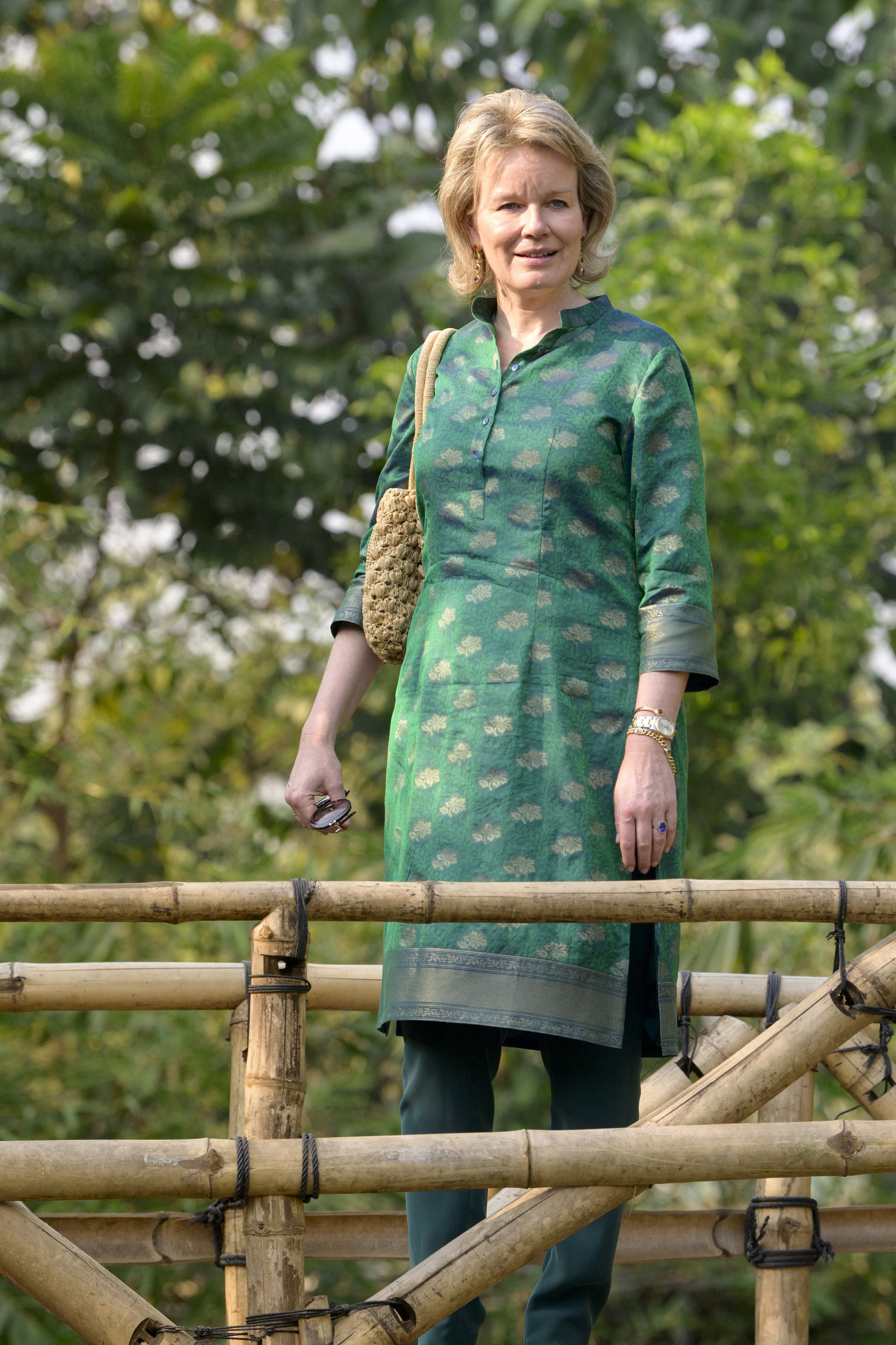Queen Mathilde Visits Cox's Bazar, Bangladesh — Royal Portraits Gallery