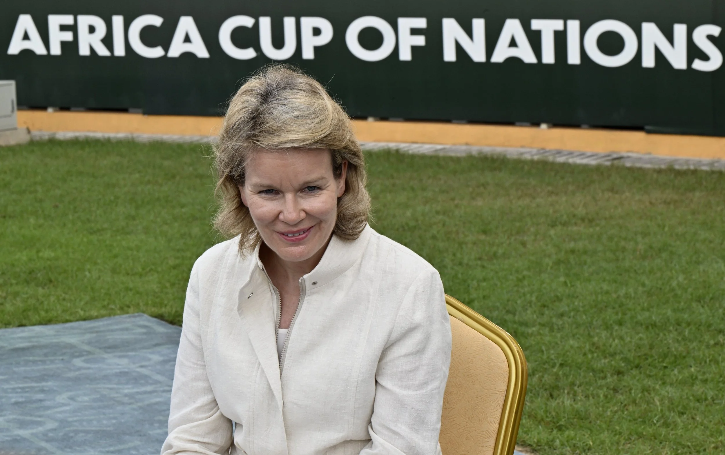 Queen Mathilde Meets with Young Ivorian Athletes in San Pedro — Royal ...