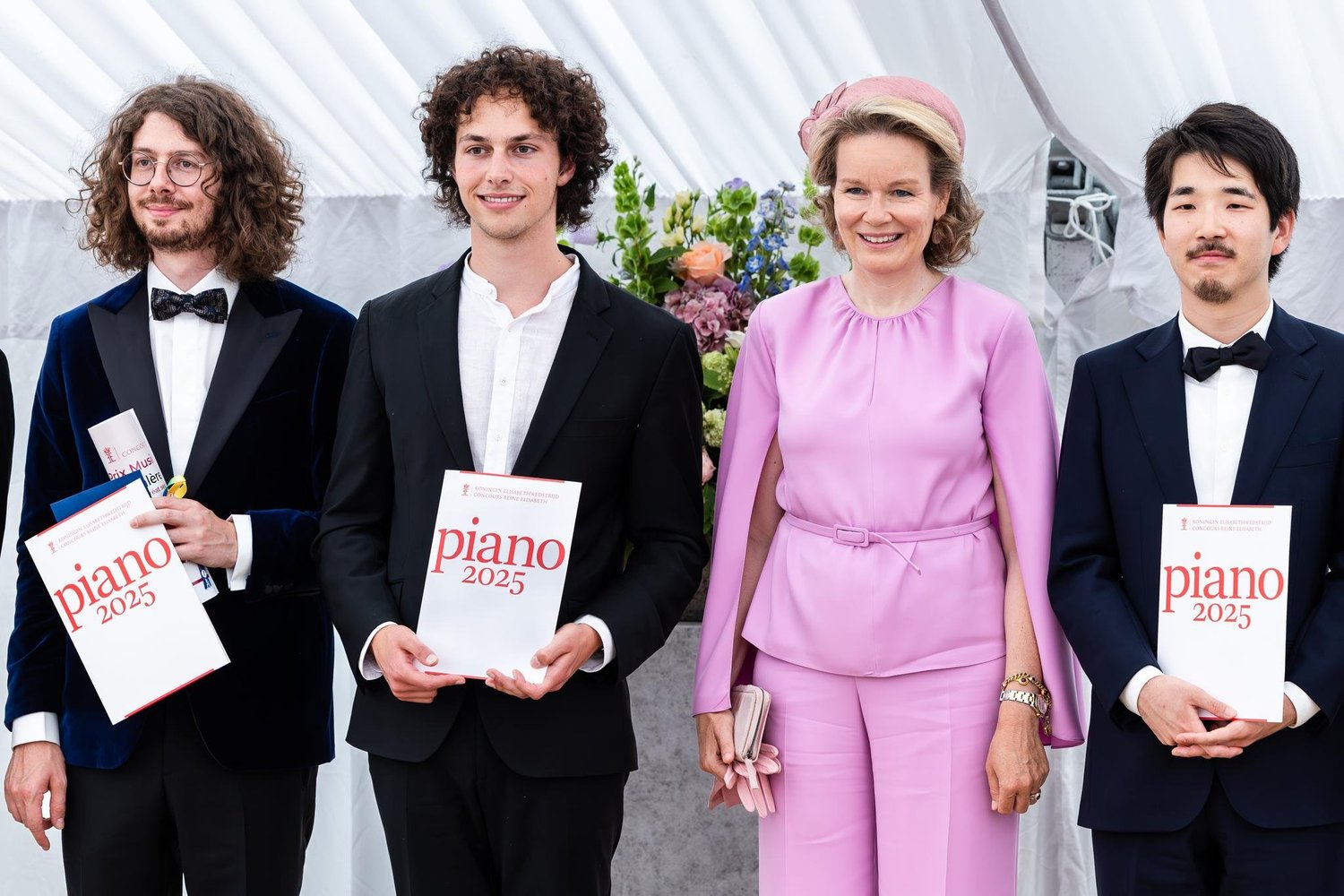 Queen Mathilde Delivers Queen Elisabeth Competition Piano 2025 Award in ...