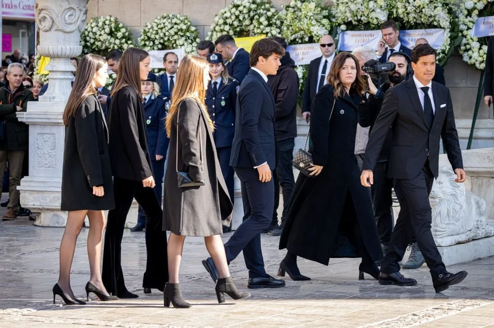 Princess Alexia Attends Funeral of King Constantine II — Royal ...
