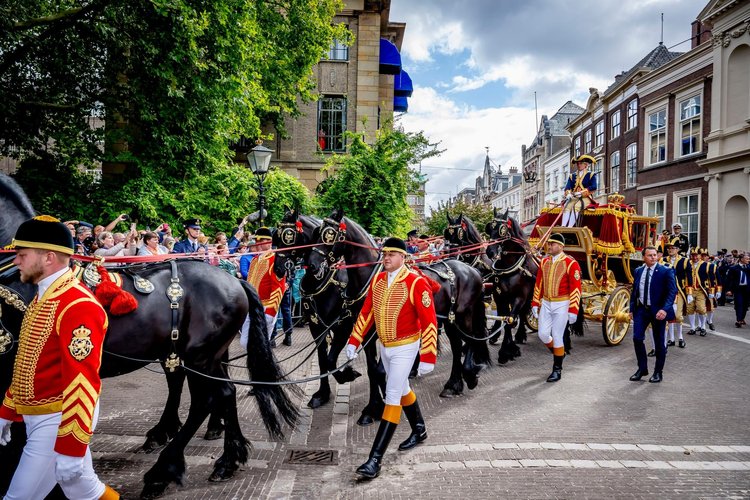 The King and Queen of the Netherlands Attend Prinsjesdag 2025 — Royal ...