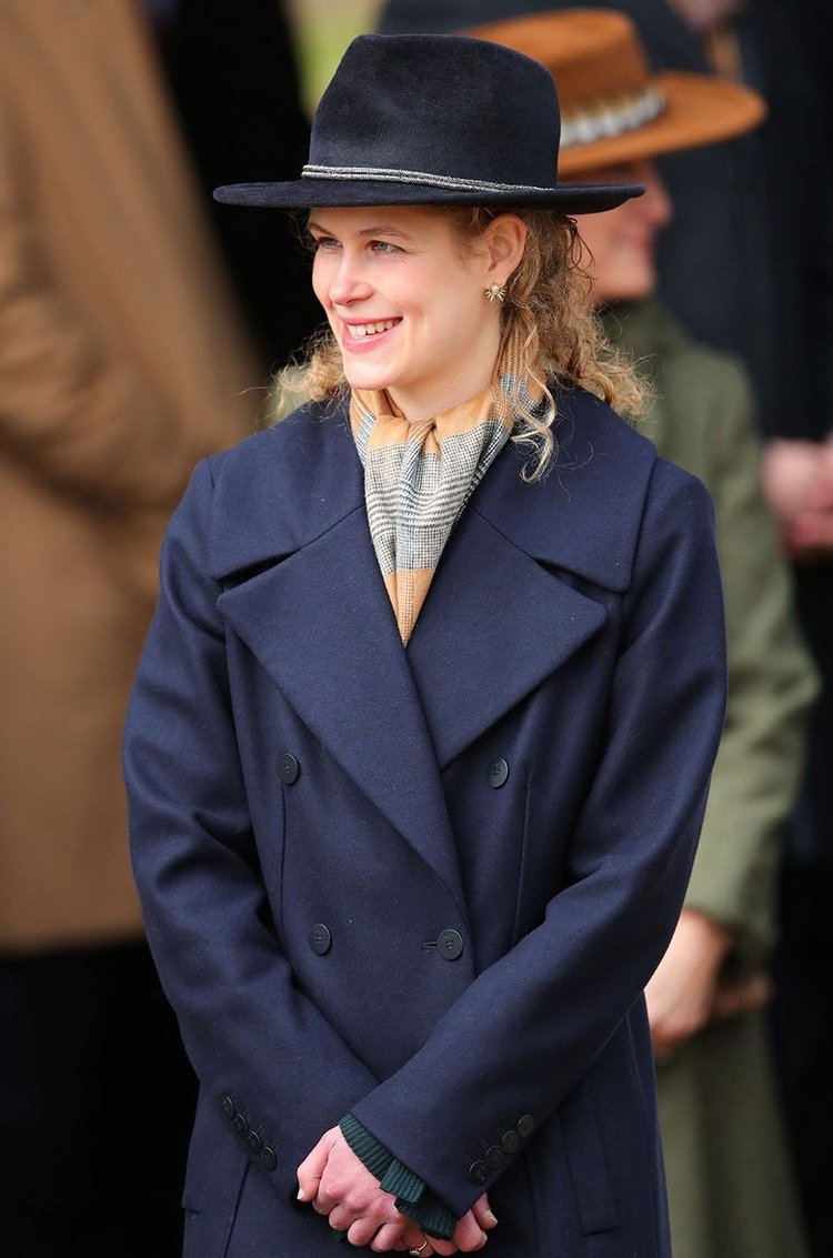 Lady Louise Attends Christmas Day Service 2023 — Royal Portraits Gallery