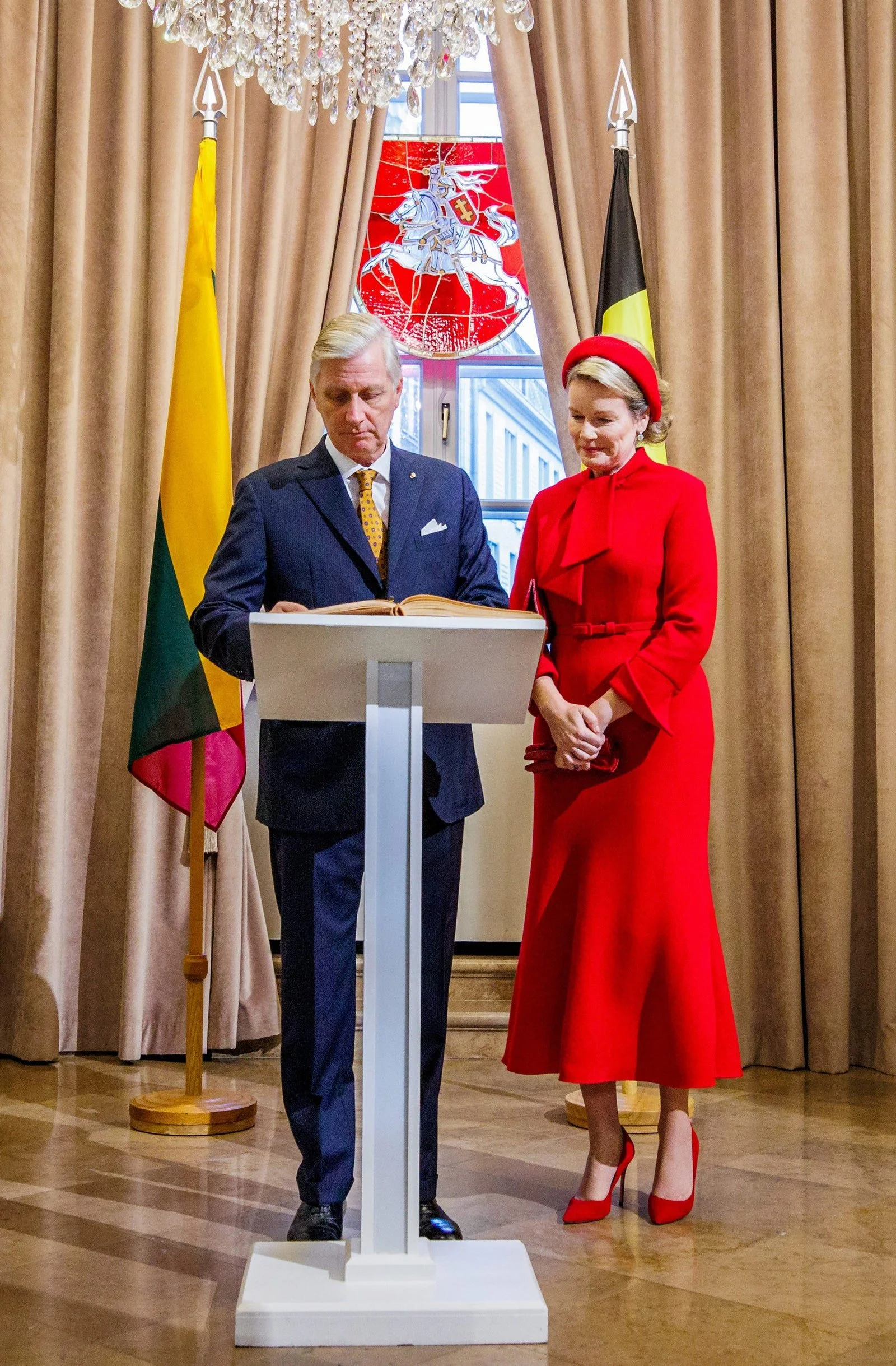 The King and Queen of the Belgians' State Visit to Lithuania, Day 2 ...