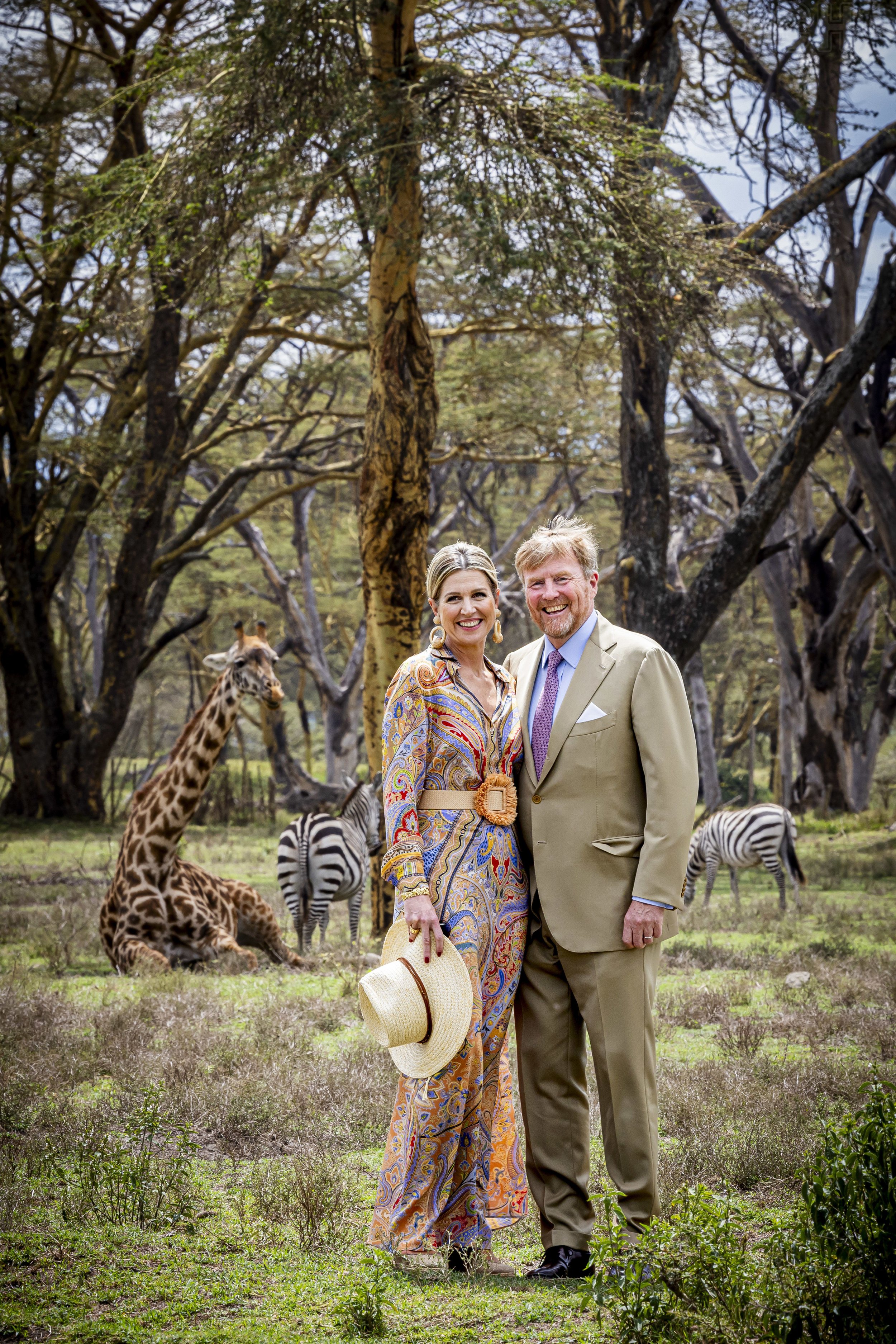 The King and Queen of the Netherlands Tour Naivasha — Royal Portraits ...