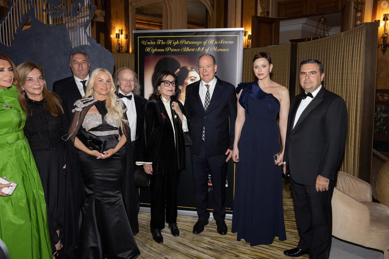 The Prince and Princess of Monaco Attend Maria Callas Award Ceremony ...