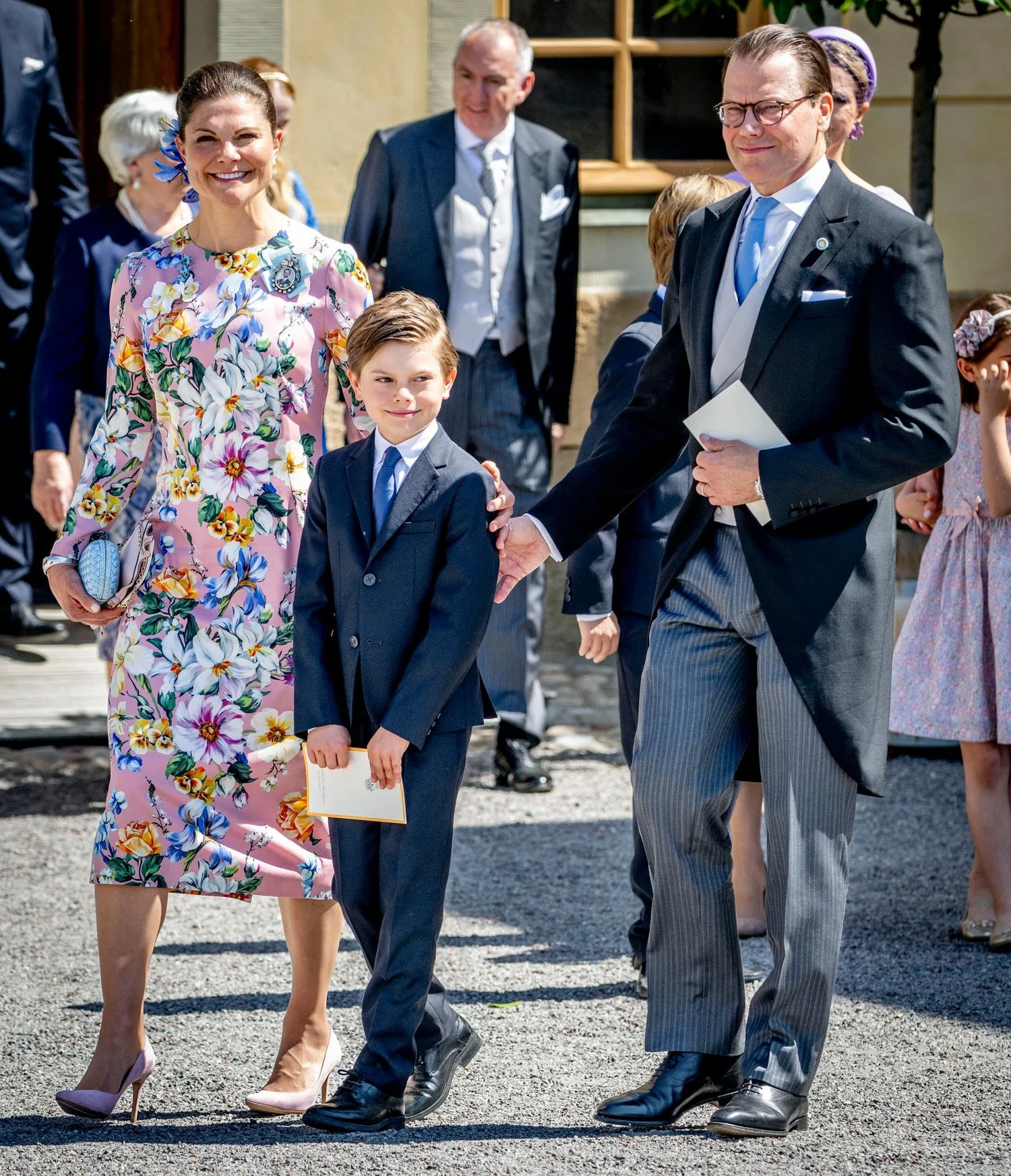 Crown Princess Victoria Attends Christening of Princess Ines — Royal ...