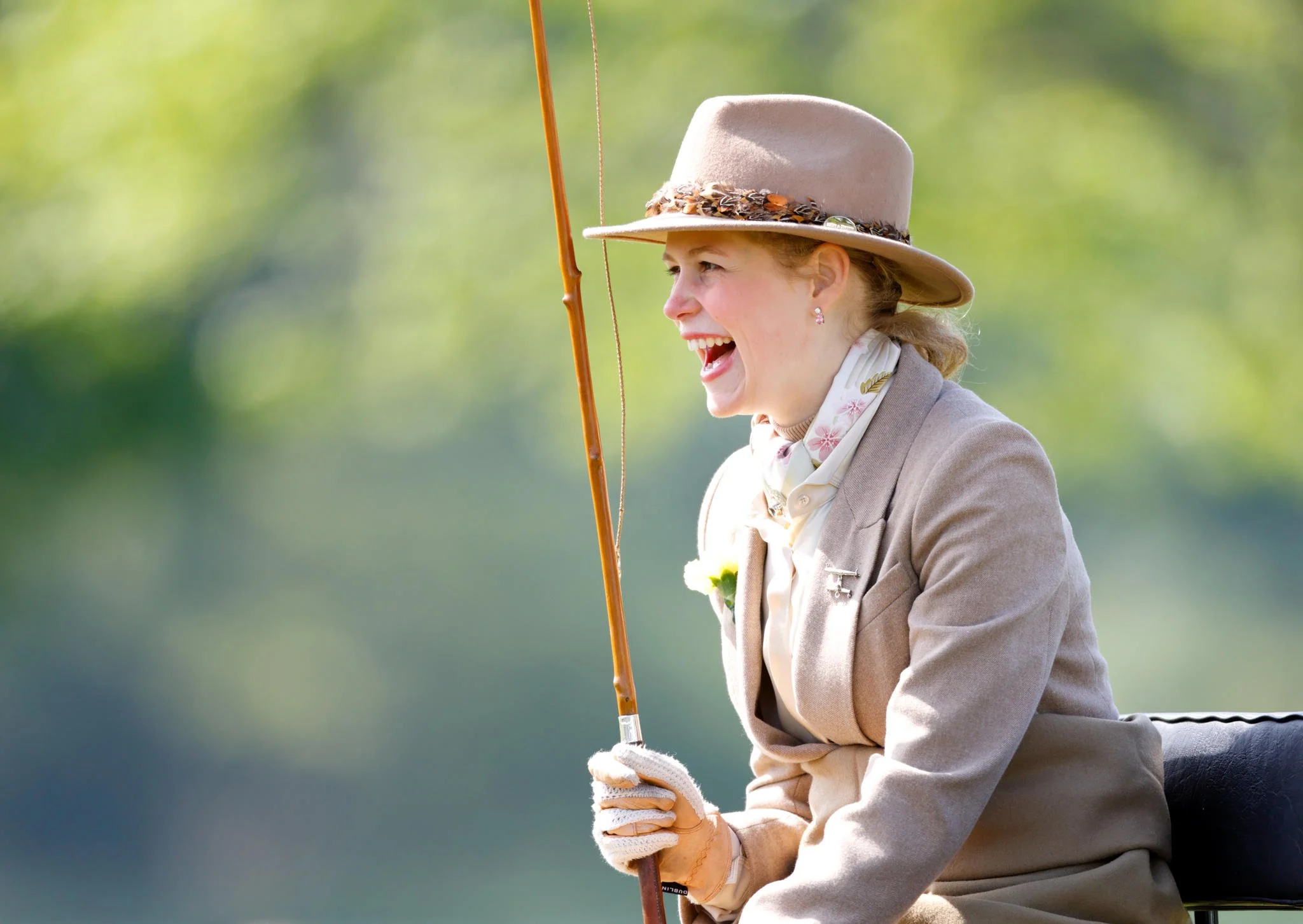 Lady Louise Takes Part in Pol Roger Meet of The British Driving Society ...