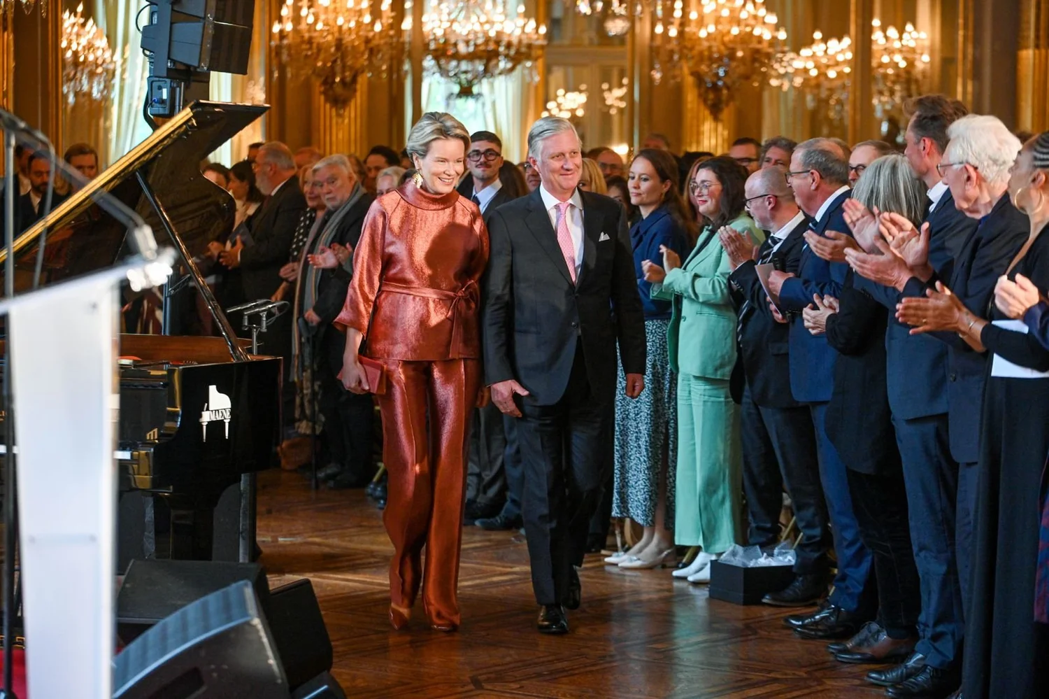 The King and Queen of the Belgians Present the King's Dutch Literature ...