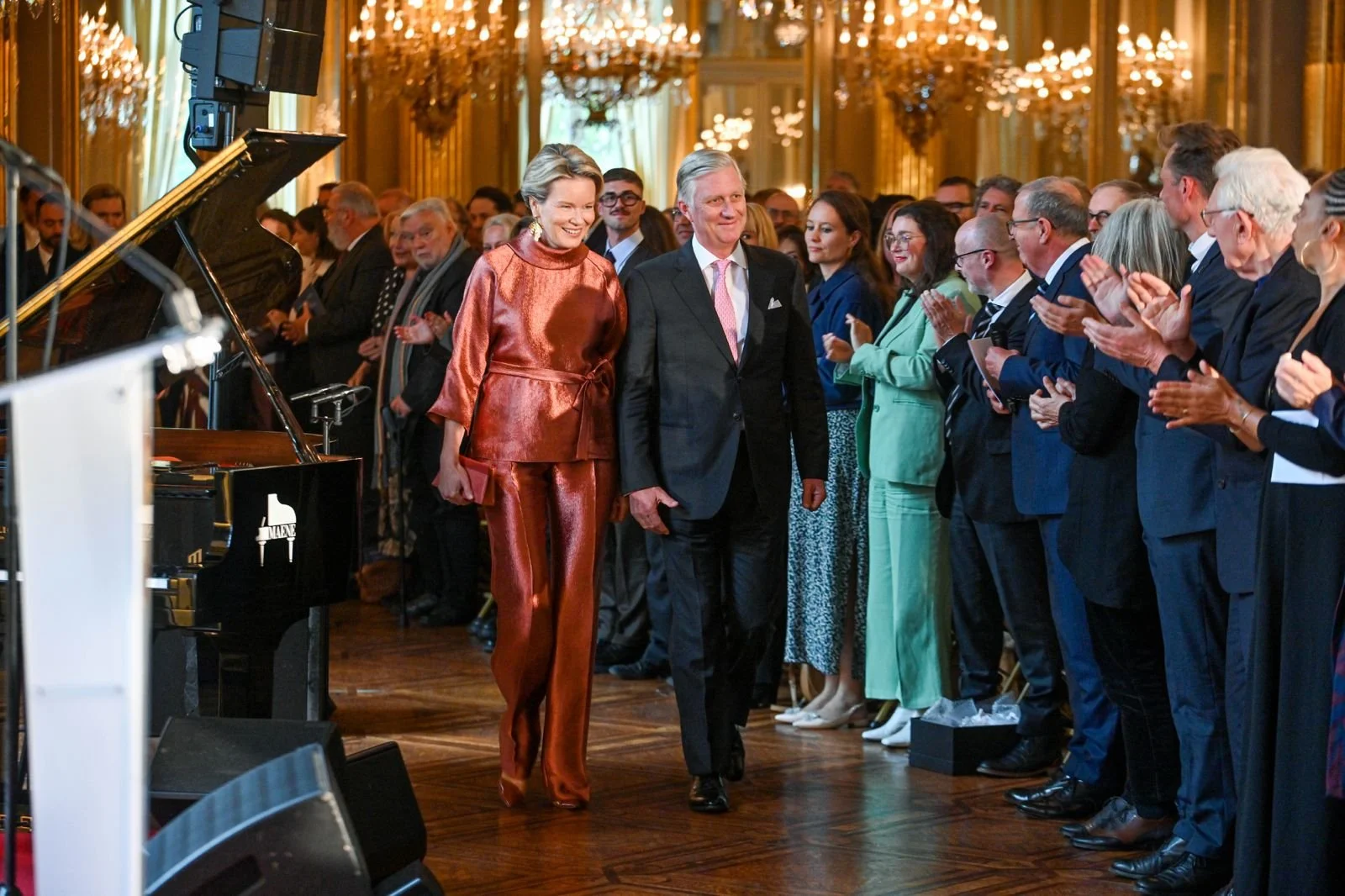 The King and Queen of the Belgians Present the King's Dutch Literature ...