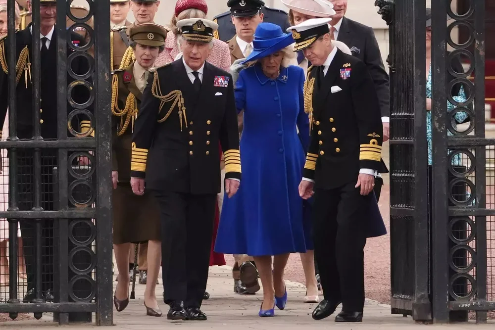 The King and Queen of the United Kingdom Mark the 80th Anniversary of ...