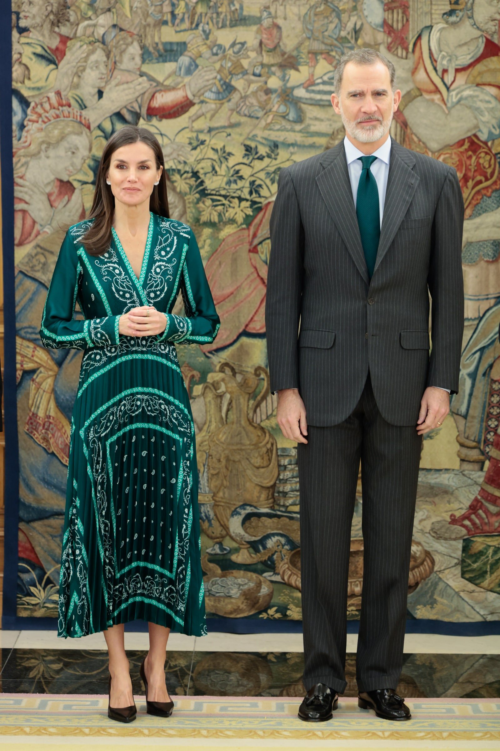 The King and Queen of Spain Hold Audiences At Zarzuela — Royal ...