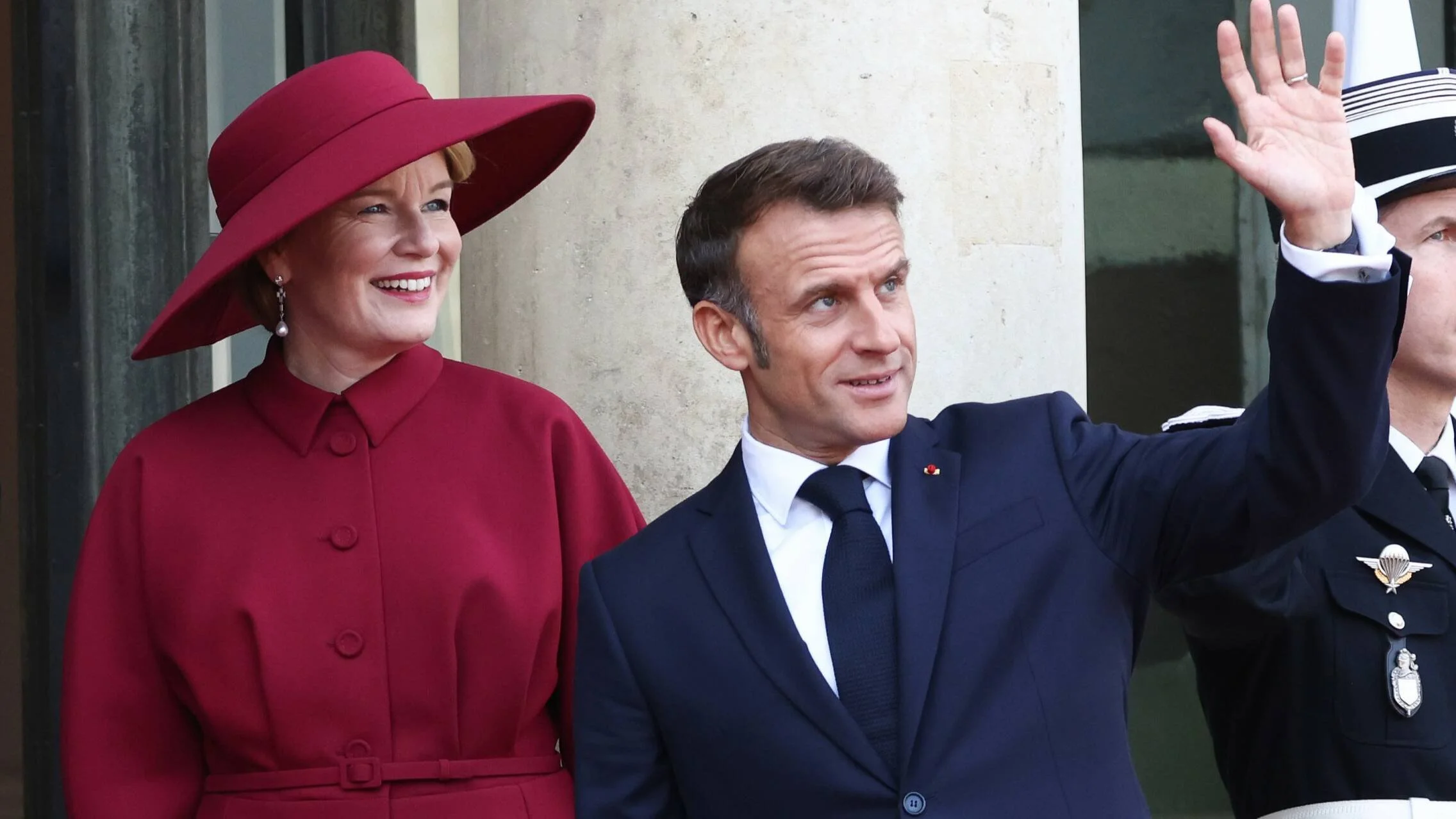 The King and Queen of the Belgians Welcomed by the President and First ...