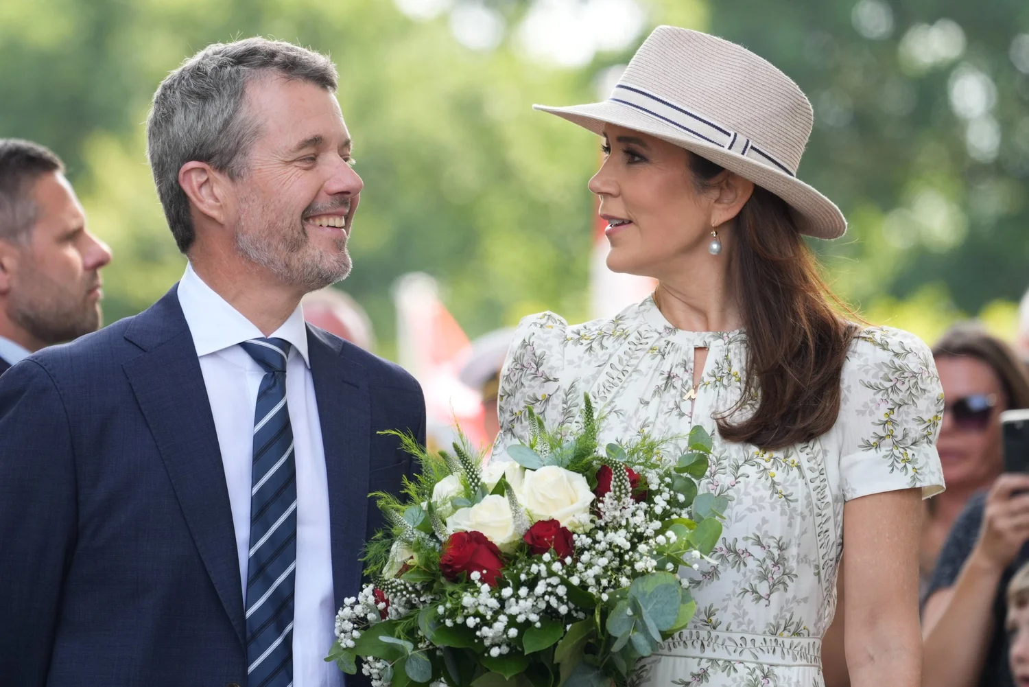 The King and Queen of Denmark Arrive at Gråsten Castle — Royal ...