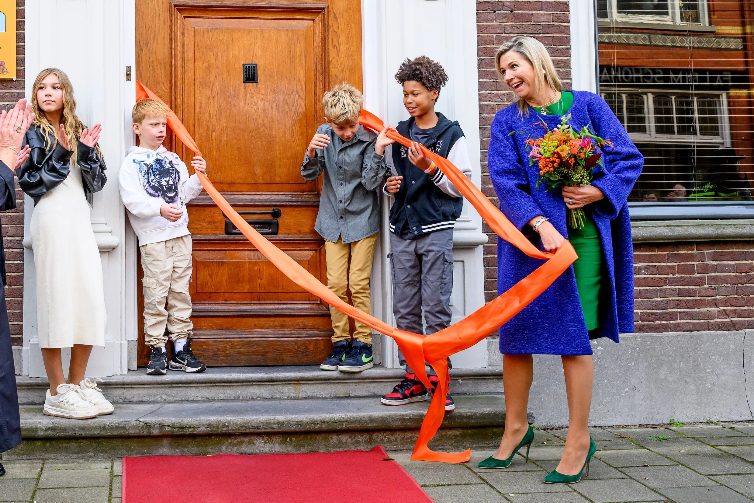 Queen Maxima Opens Dushi House in Waalwijk — Royal Portraits Gallery