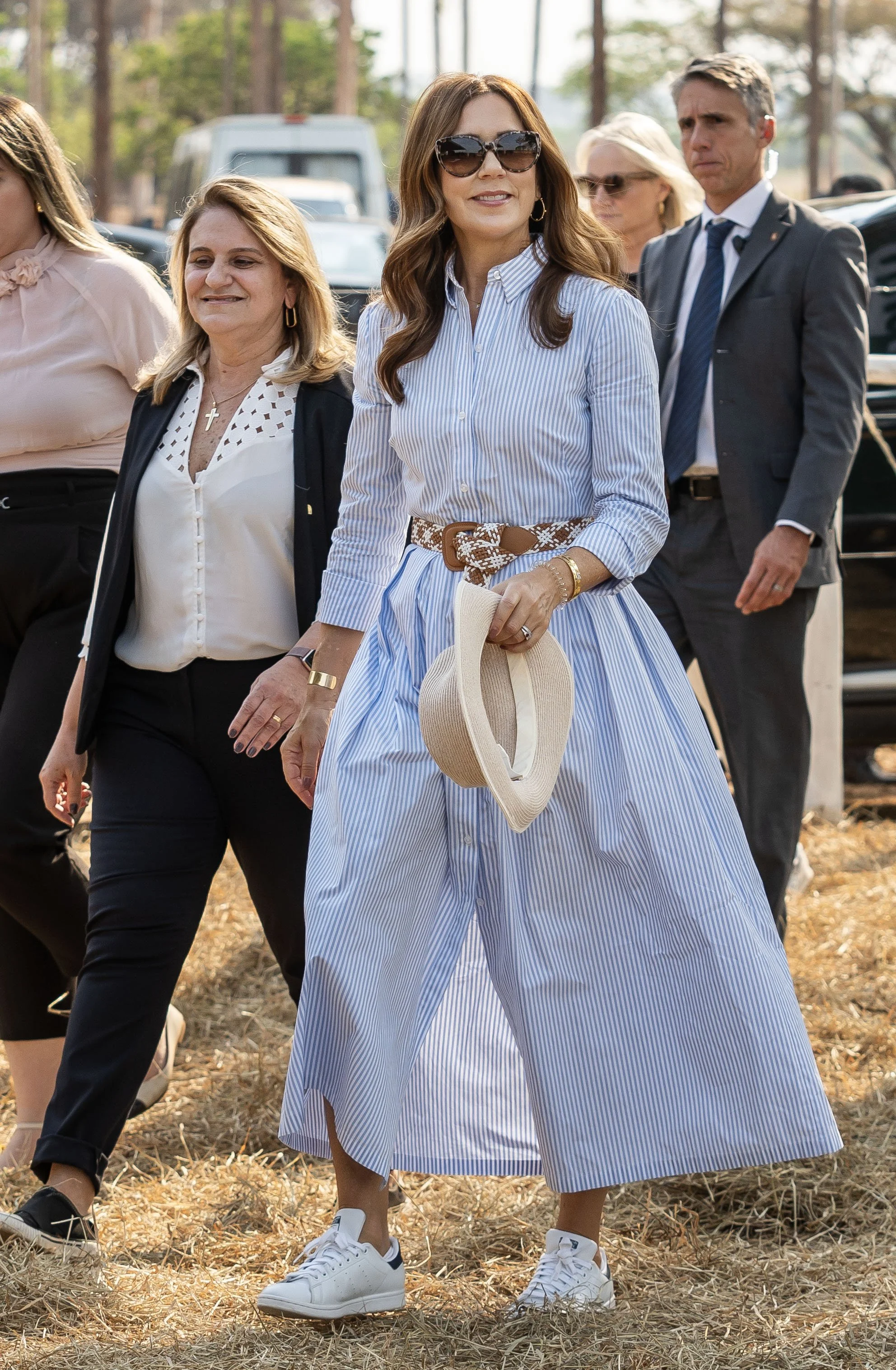 Queen Mary Visits Public School in Brasília — Royal Portraits Gallery
