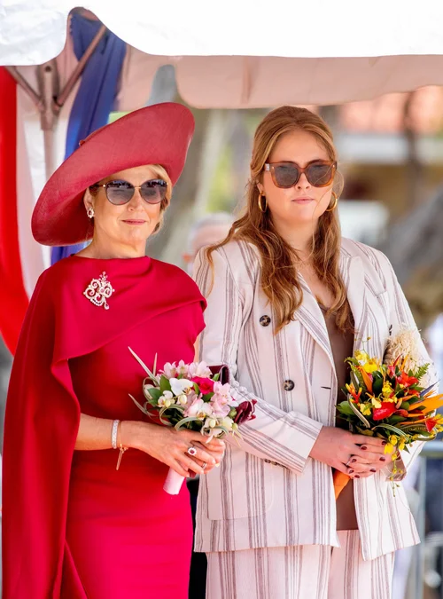 The King and Queen of The Netherlands and The Princess of Orange Arrive ...