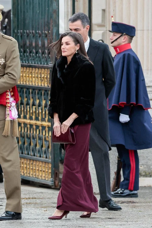 The King and Queen of Spain and the Princess of Asturias Attend New ...